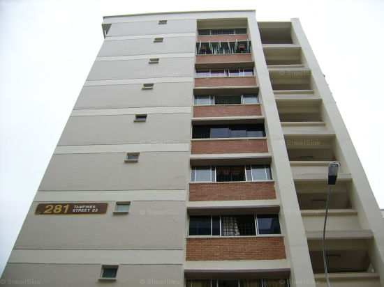 281 Tampines Street 22 (S)520281 HDB Details Location Map - Nearby MRT ...