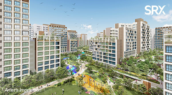 Garden Vines @ Tengah, Plantation Village, Plantation Grange BTO Launch ...