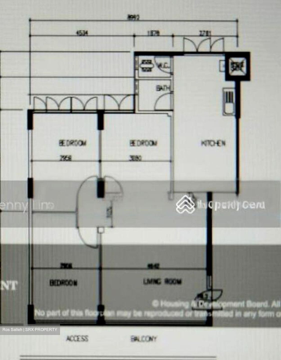 Veerasamy Road (Central Area), HDB 4 Rooms - For Sale #107465391