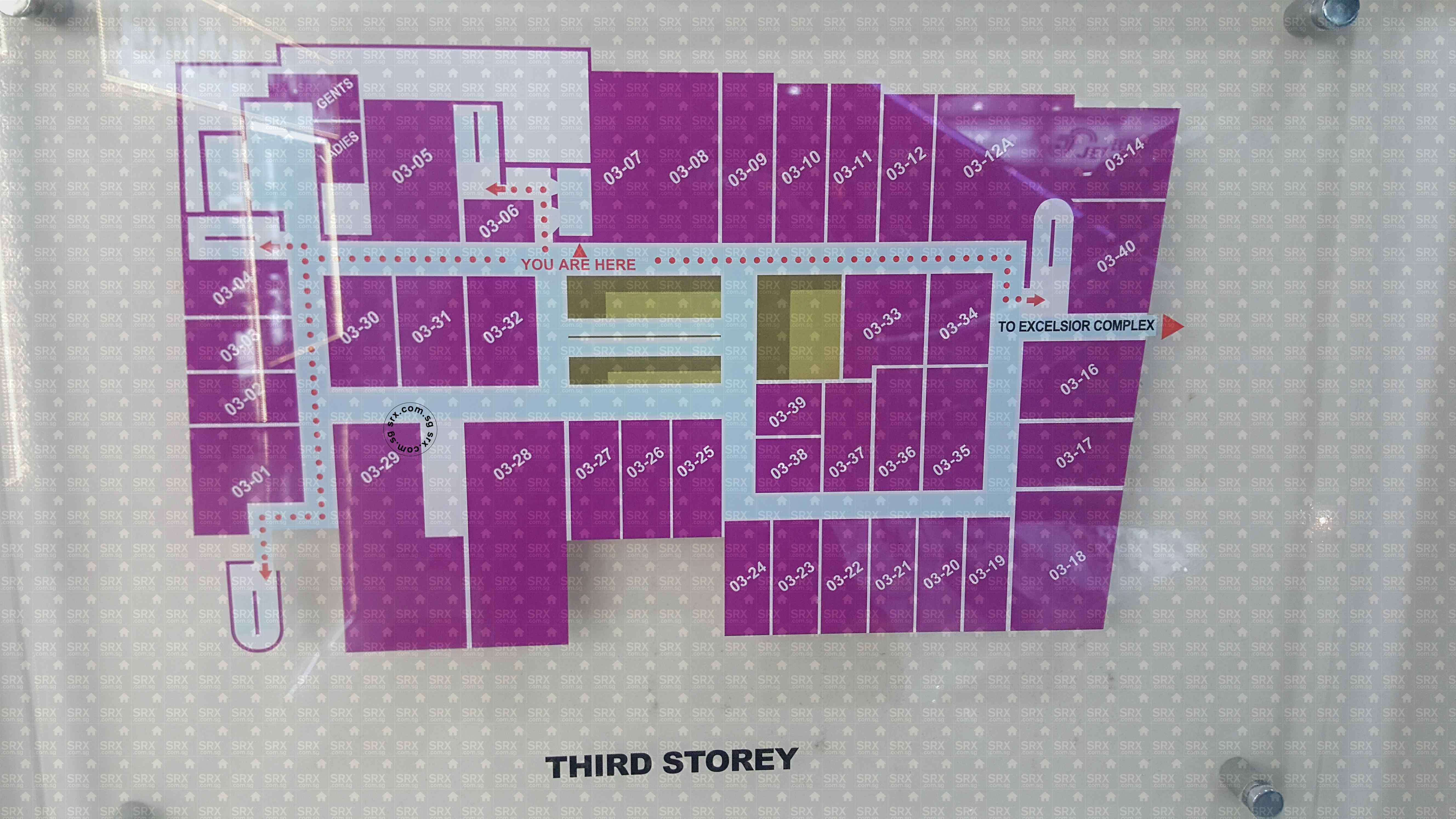 Floor Plans for Peninsula Hotel And Shopping Centre Commercial | SRX