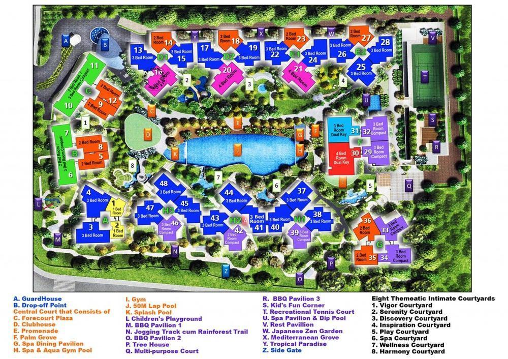 Eight Courtyards (D27), Condominium - For Rent #106011761