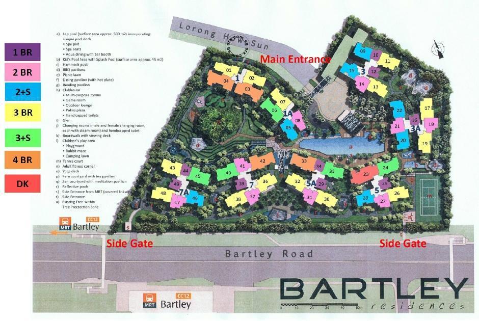 Bartley Residences Drone and Condo Location Map - Nearby MRT's, Schools ...