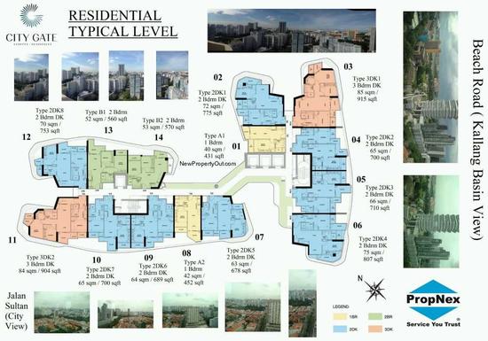 City Gate (D7), Apartment - For Rent #108669621