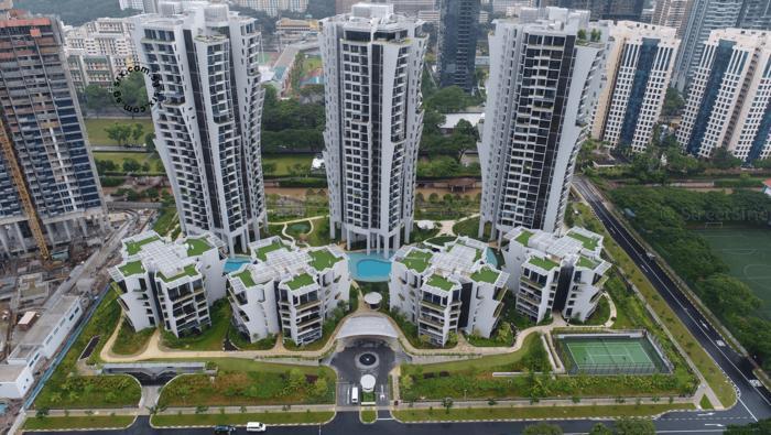 Floor Plans for The Crest Drone and Condo Exclusive The Crest Aerial ...