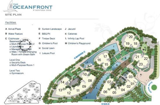 The Oceanfront @ Sentosa Cove in Ocean Drive, Overview & Unit Prices