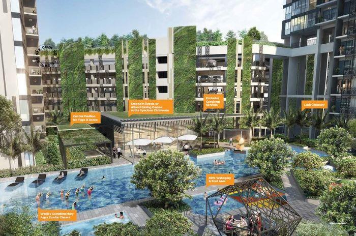 Floor Plans for Gem Residences Drone and Condo Exclusive Gem Residences ...