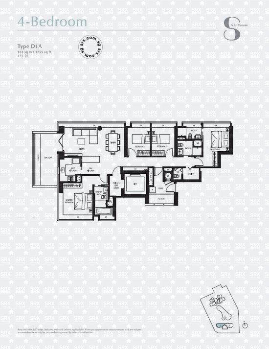 8 Saint Thomas in Saint Thomas Walk, Overview & Unit Prices
