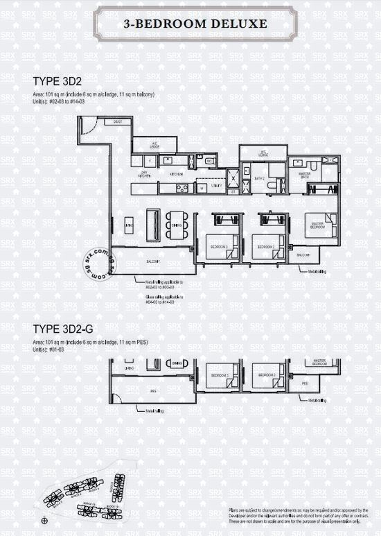 Park Colonial in Woodleigh Lane, Overview & Unit Prices
