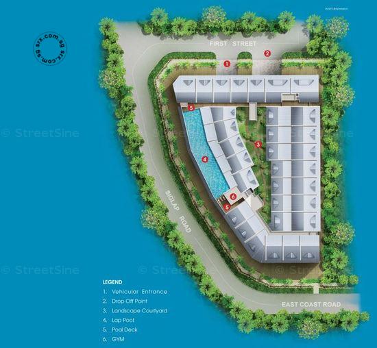 Floor Plans for Siglap V Condo | SRX