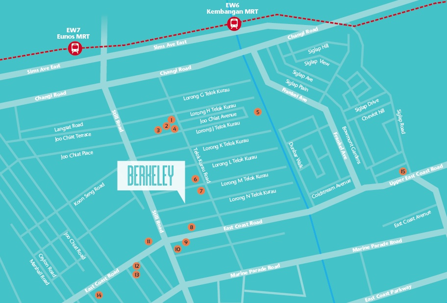 Floor Plans for Berkeley Residences Condo | SRX