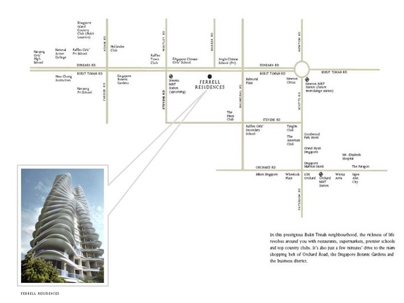 Ferrell Residences in Bukit Timah Road, Overview & Unit Prices