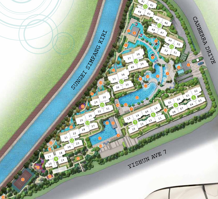 1 Canberra in Canberra Drive, Overview & Unit Prices
