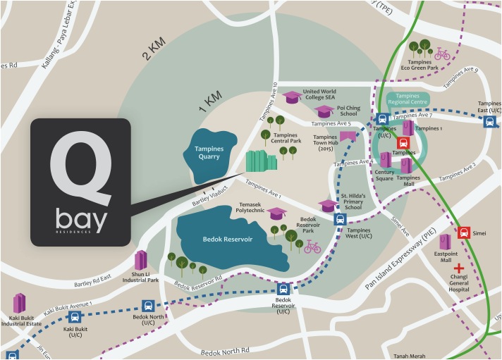 Q Bay Residences in Tampines Street 86, Overview & Unit Prices