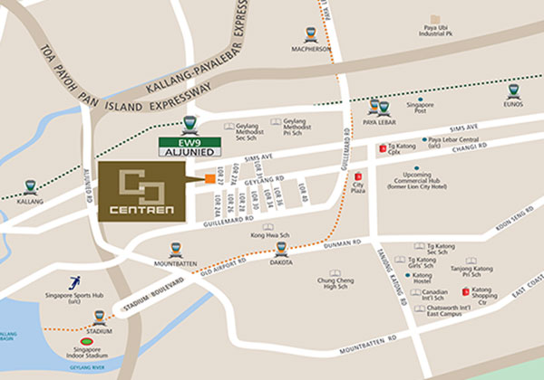 Floor Plans for The Centren Condo | SRX